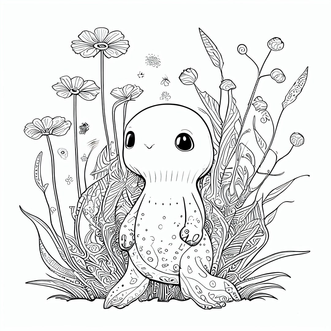 Coloring Book - Alien Creatures 25 Pages - Etsy