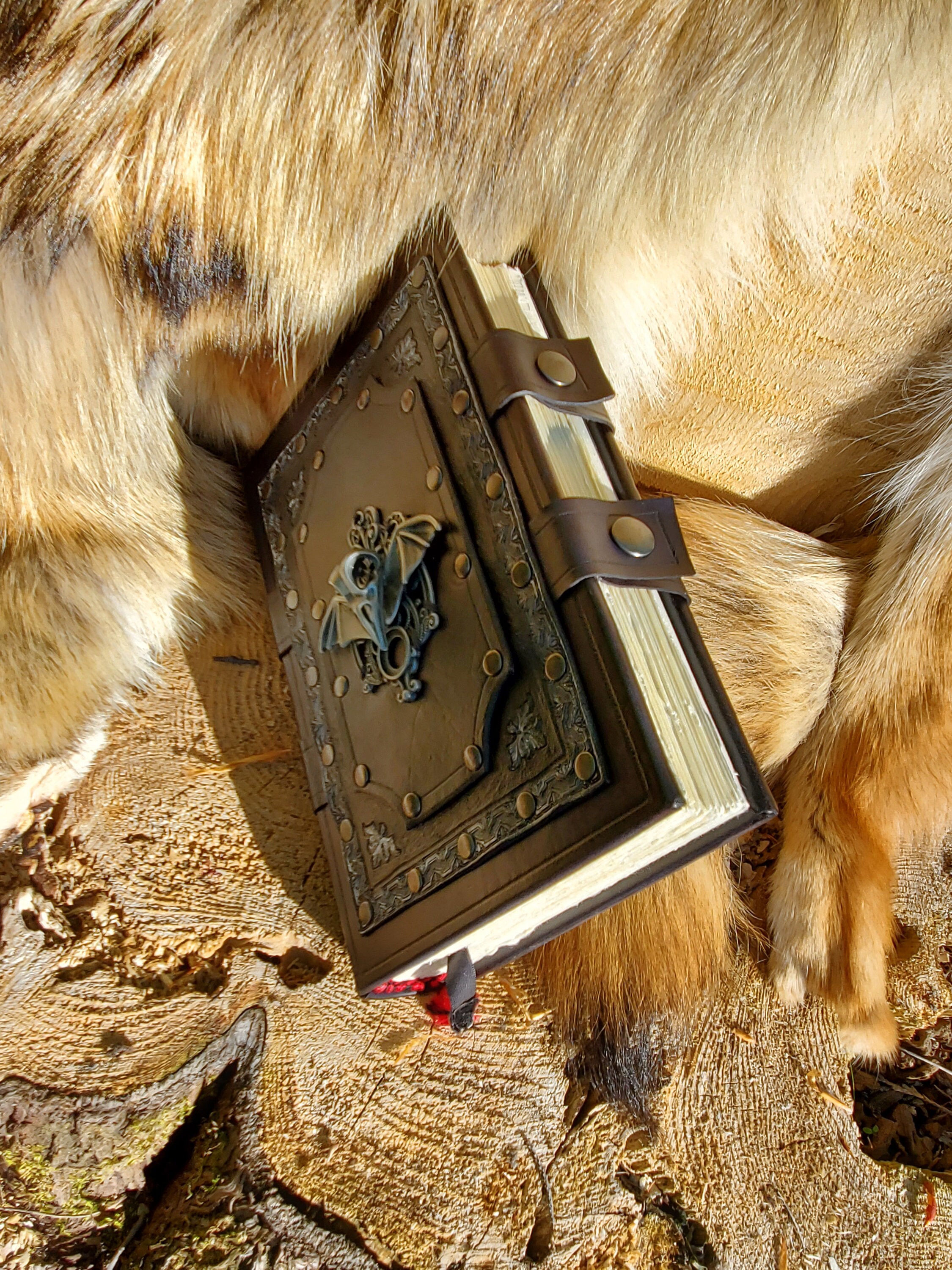 GRIMOIRE SPELLBOOK NOTEBOOK Magic Spells Journal Witchcraft Larp ...