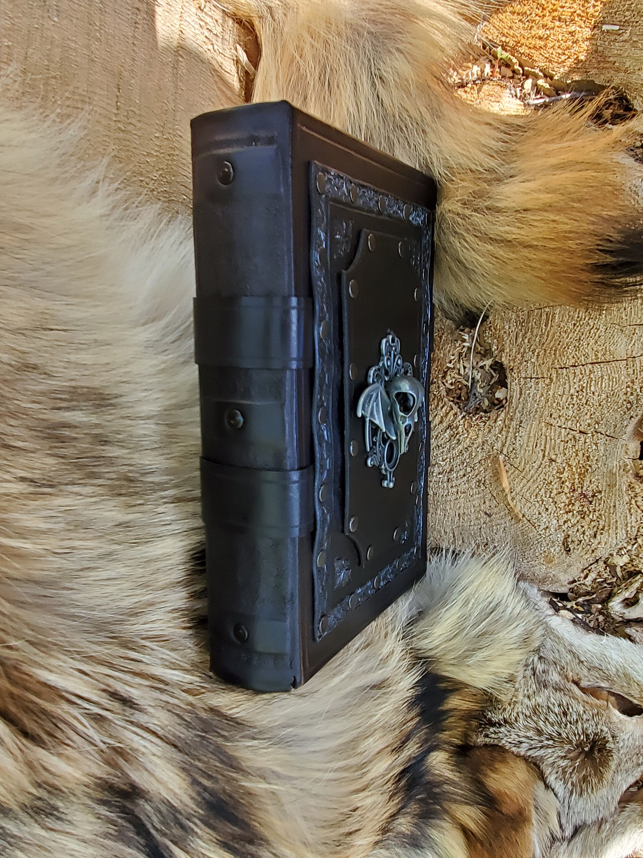 GRIMOIRE SPELLBOOK NOTEBOOK Magic Spells Journal Witchcraft Larp ...