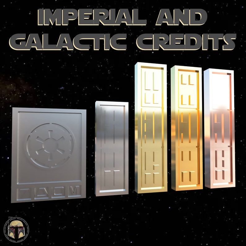 Imperial and Galactic Credits - Etsy