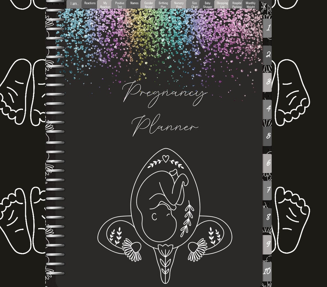 Digital Pregnancy Journal, Digital Pregnancy Planner, Goodnotes Planner ...