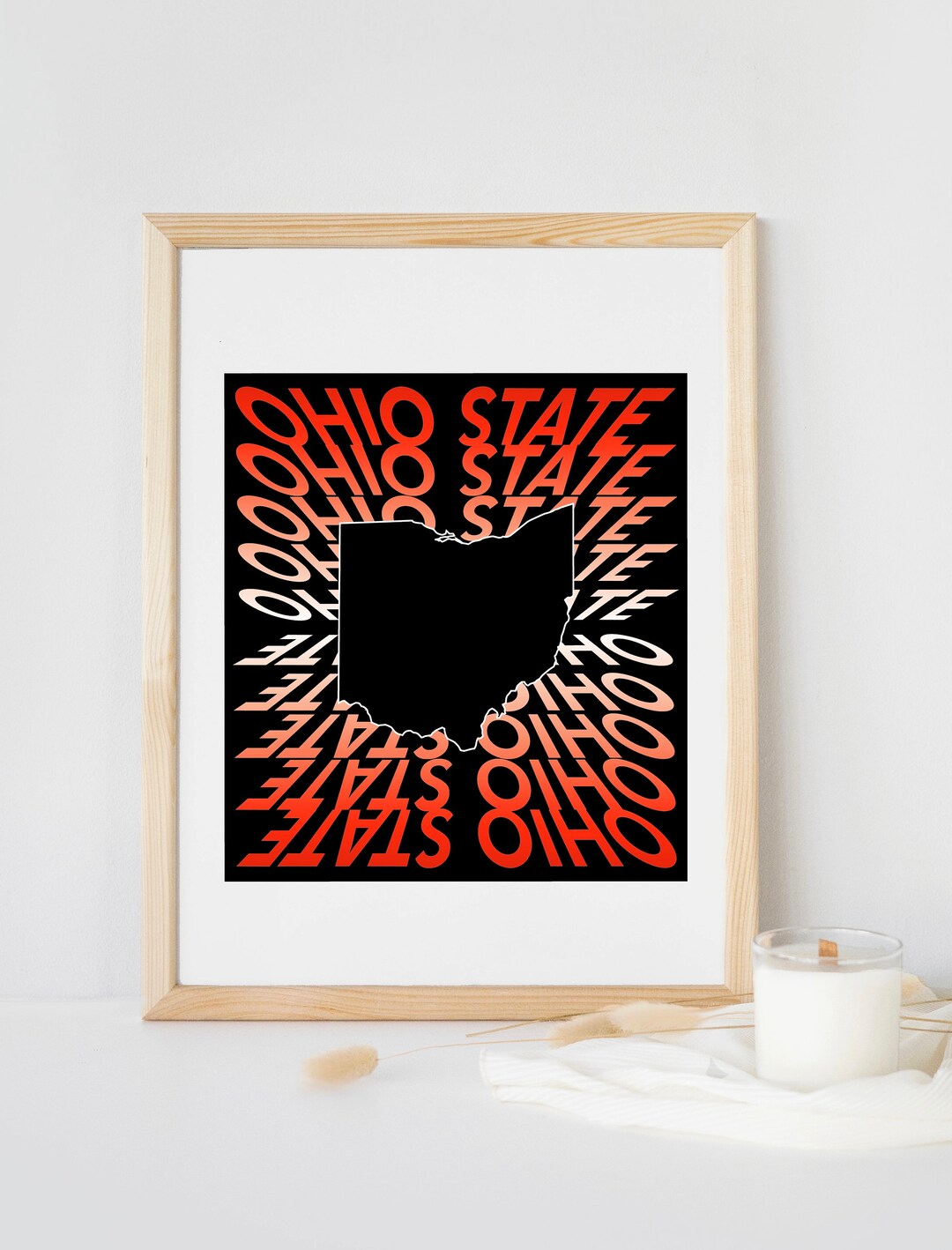 Ohio State Buckeyes Sign Printable, Digital Download - Etsy