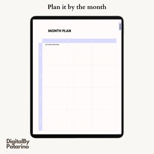 Undated Weekly Planner | 12 Week Year | Goodnotes | iPad | Digital ...