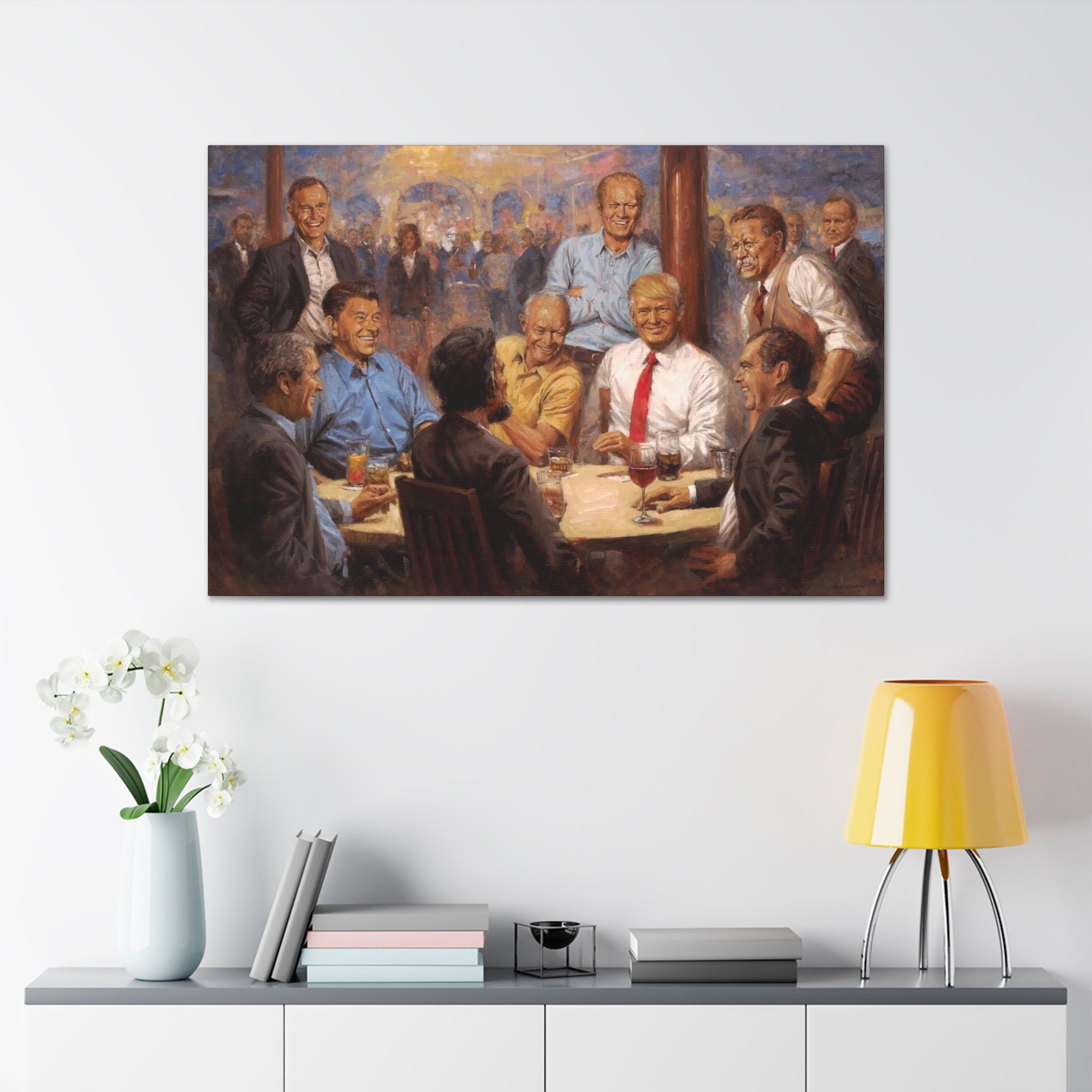 Republican Presidents Art Print Unframed Large Canvas - Etsy