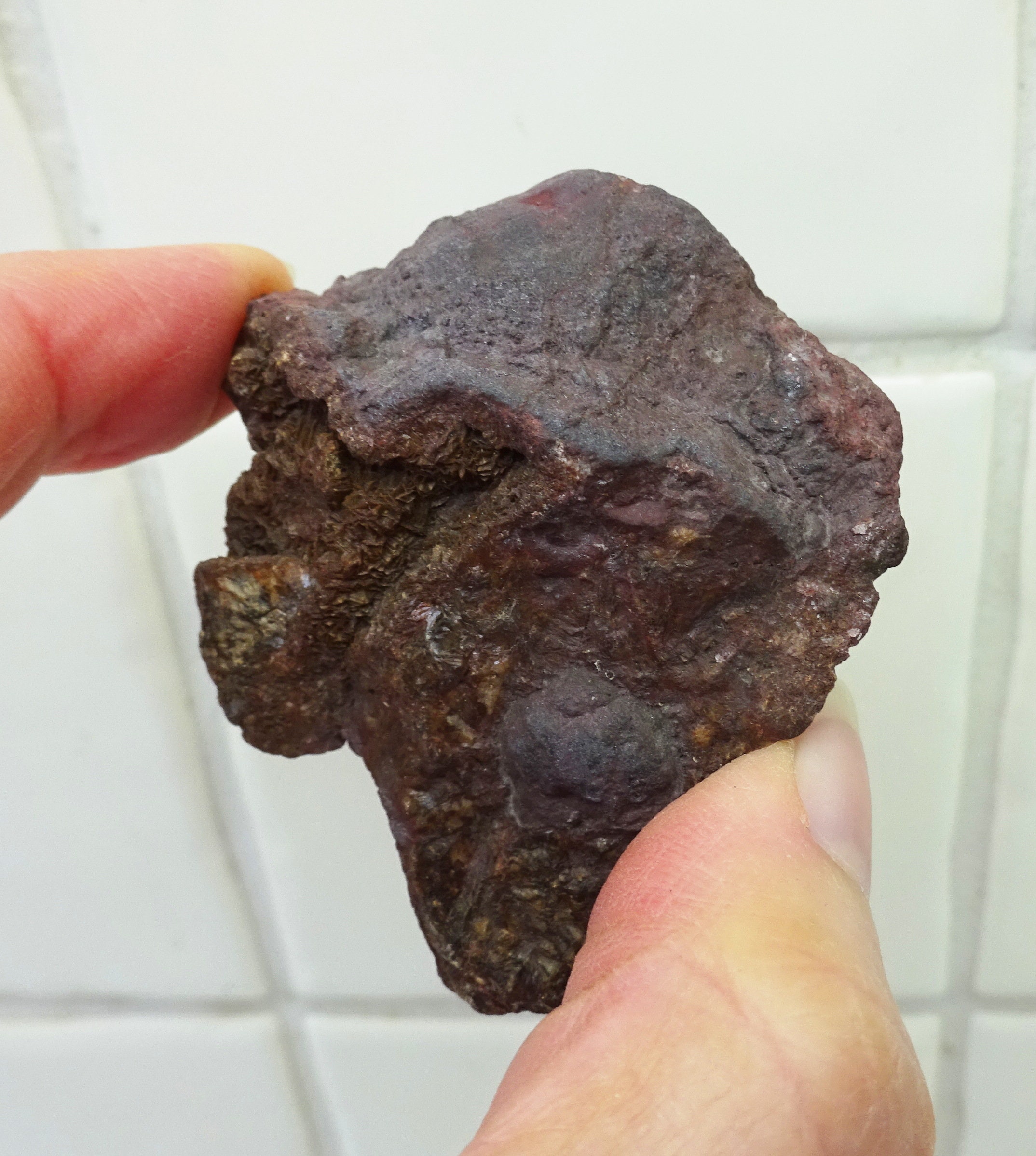 Haematite Mineral Specimen, Attributed to Shallow Water Mine, Blisland ...