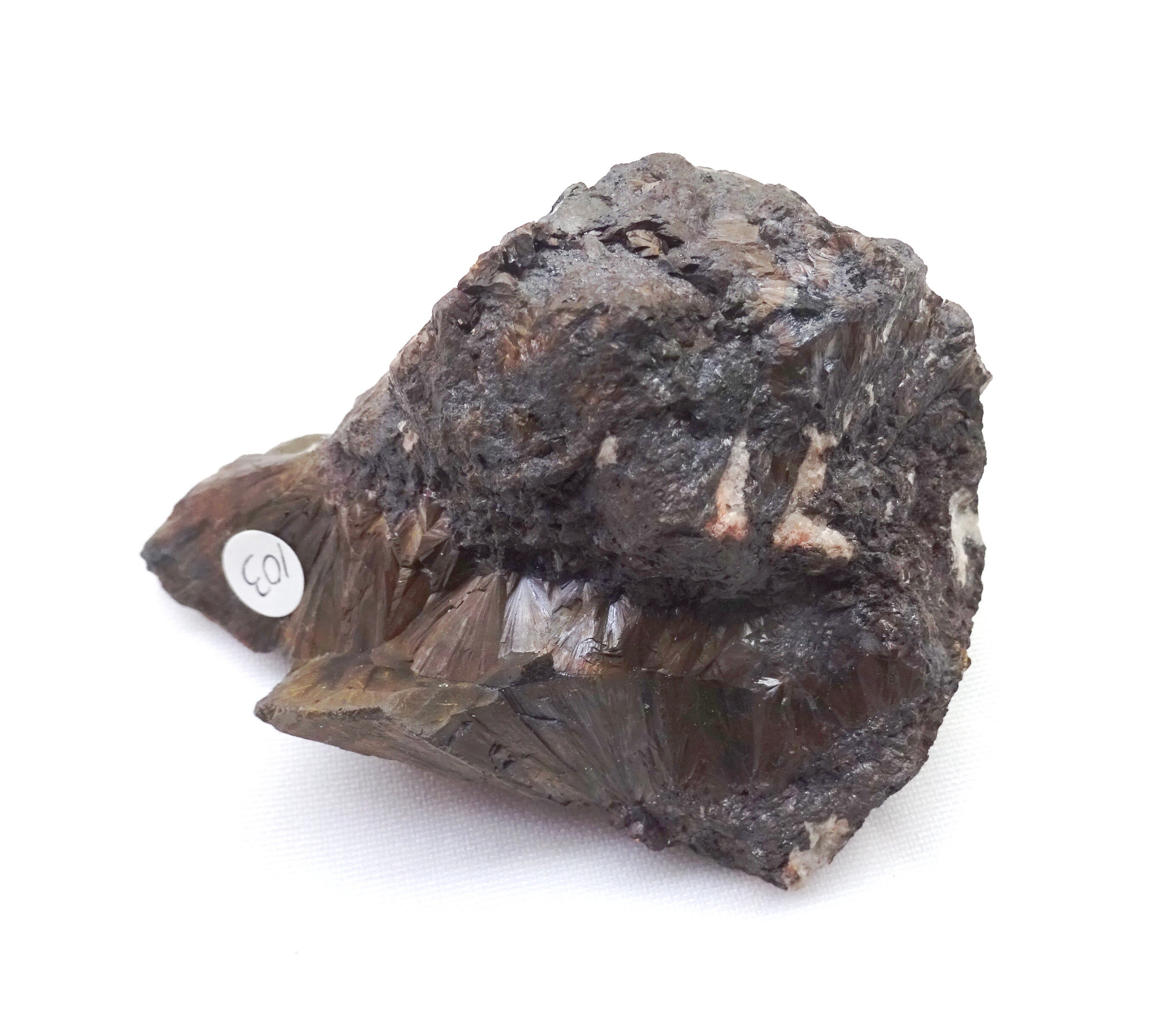 Goethite - Restormel Royal Iron Mine, Cornwall, UK. Cornish Mineral ...
