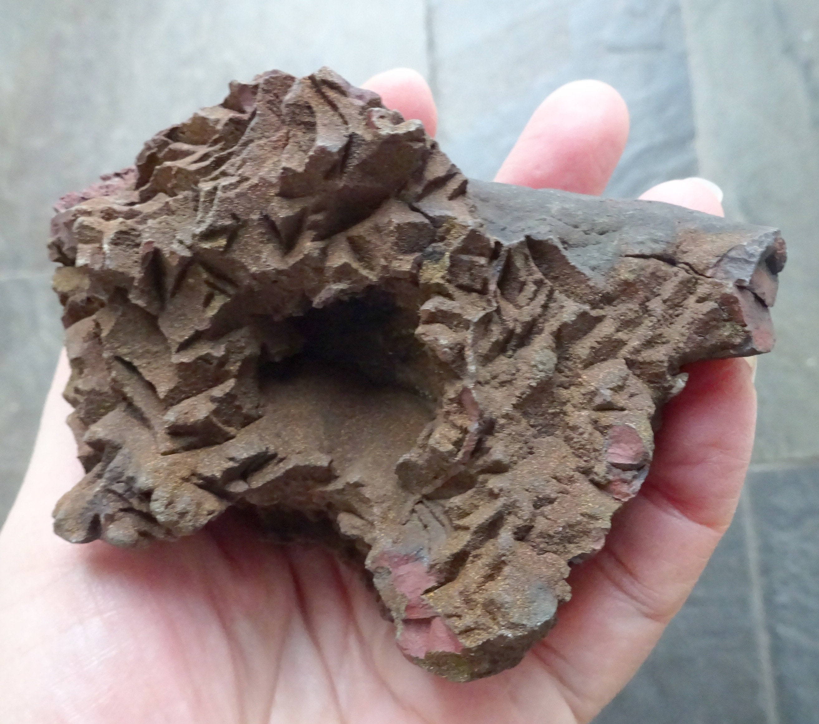 Cornish Ironstone With Epimorphs and Micro Crystals Specimen, Cornwall ...