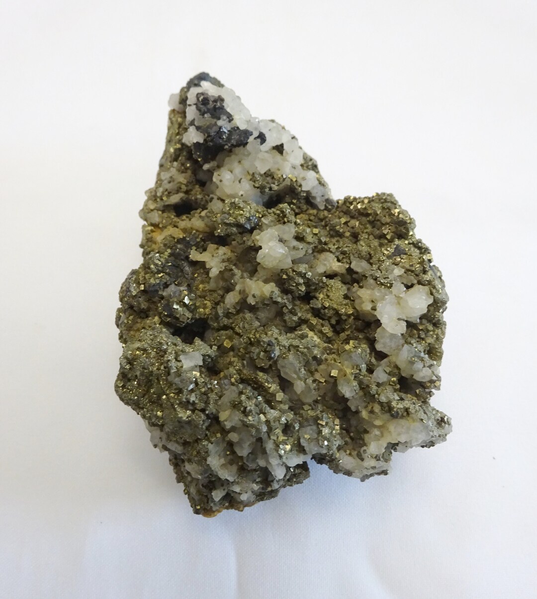 Cornish Iron Pyrite & Quartz, Cornwall UK. Provenance the Levers ...