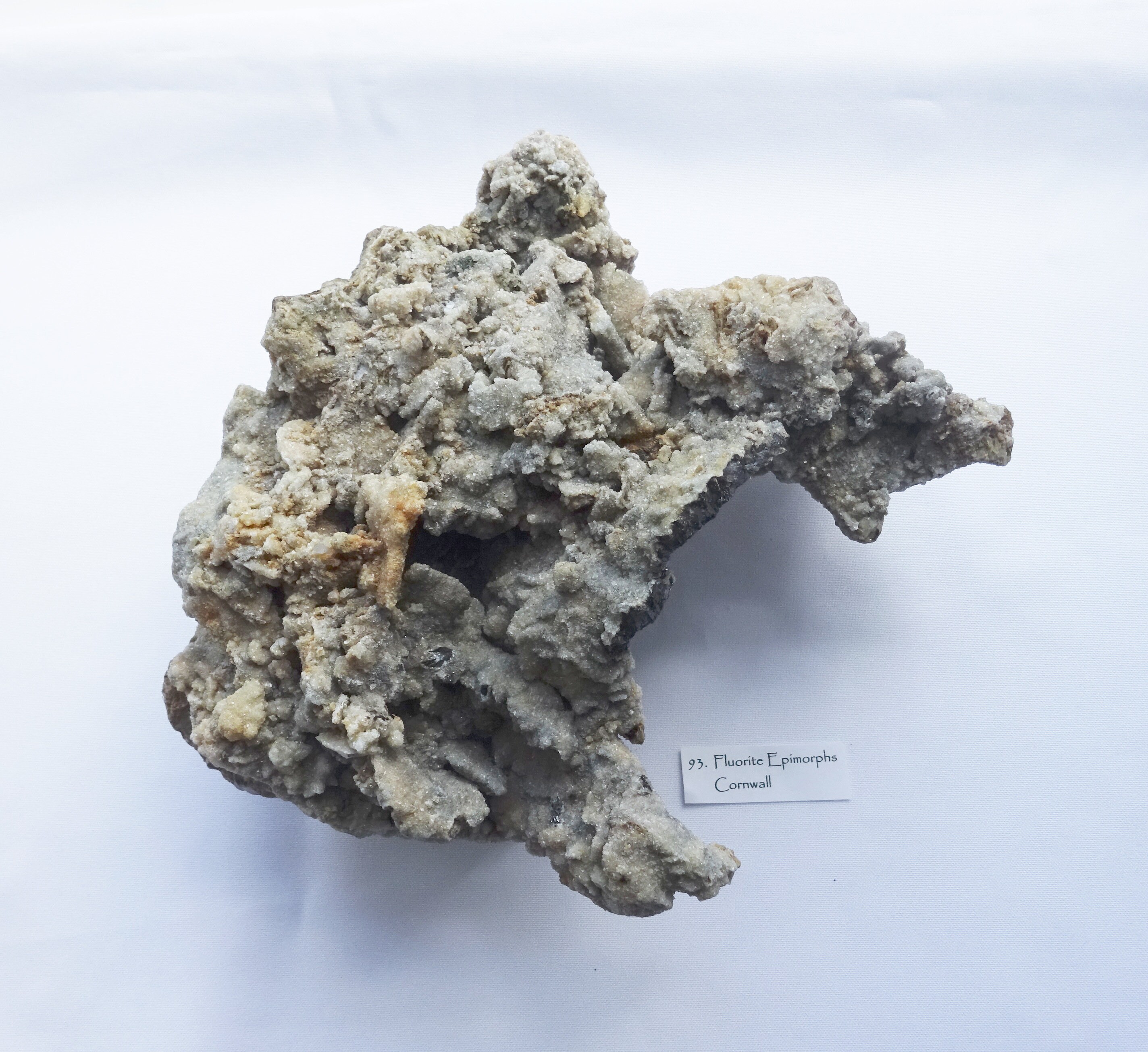 Fluorite Epimorph Mineral Specimen From Alston Moor Cumbria - Etsy