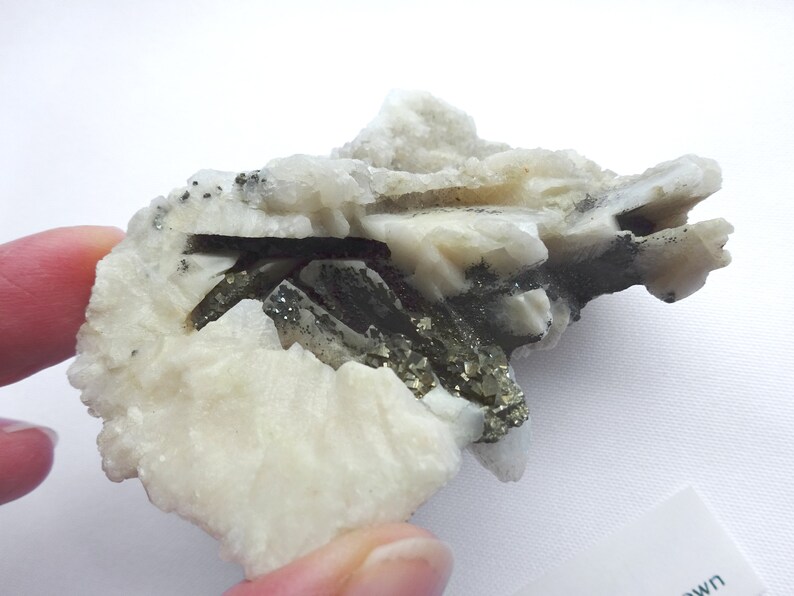 Interesting Calcite, Pyrite and Epimorphs After Baryte, Cornwall ...