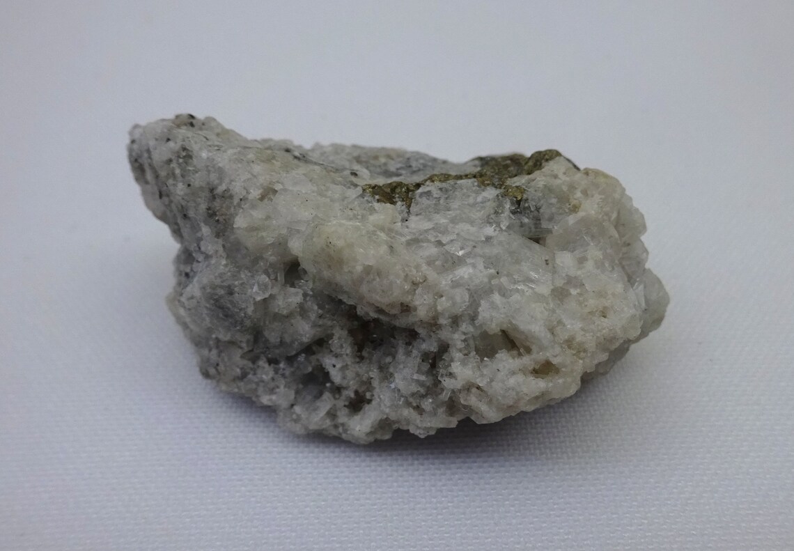 Calcite With Chalcopyrite & Galena From Wheal Wrey Cornwall. Rare ...