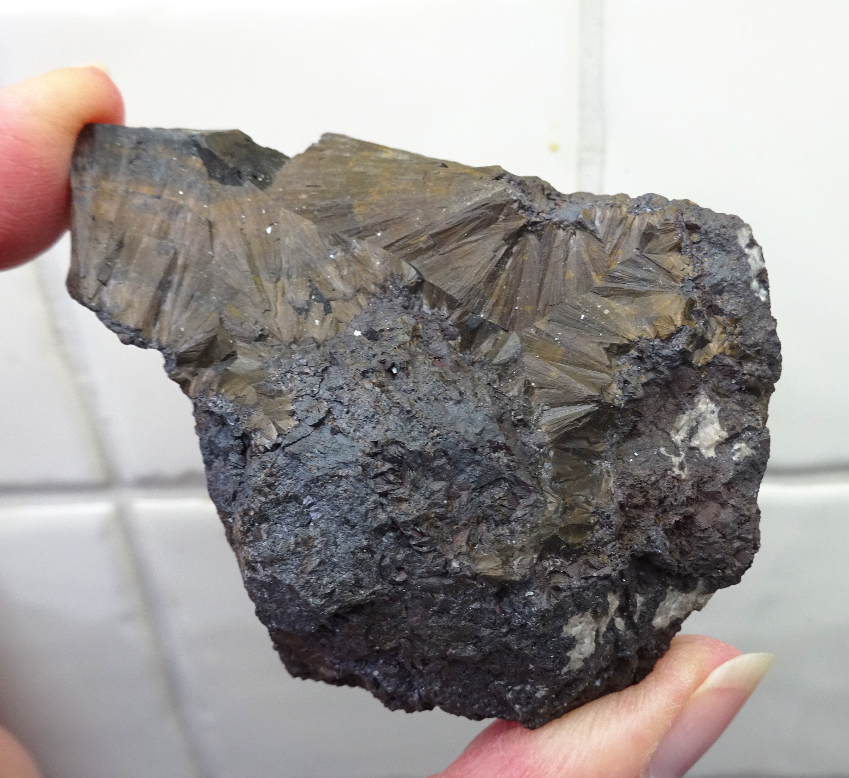 Goethite - Restormel Royal Iron Mine, Cornwall, UK. Cornish Mineral ...