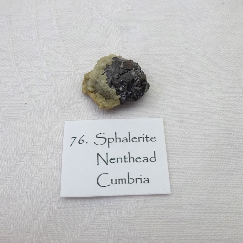 Sphalerite Mineral Specimen Probably From Nenthead, Cumbria. Provenance ...
