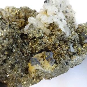 Cornish Iron Pyrite & Quartz, Cornwall UK. Provenance the Levers ...