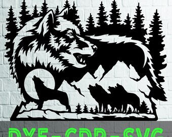 Cat Laser Cut Dxf Glowforge Svg Xtool D1 File Wall Art Decor - Etsy