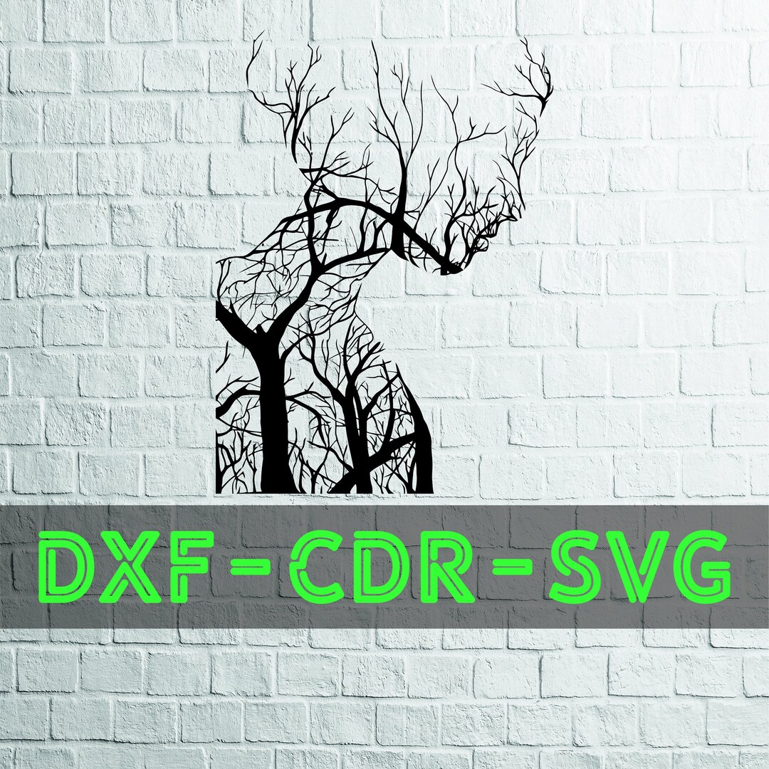 Tree Woman Svg Cut File, Woman Dxf Files, Plasma Cut File, Wall Art Dxf ...