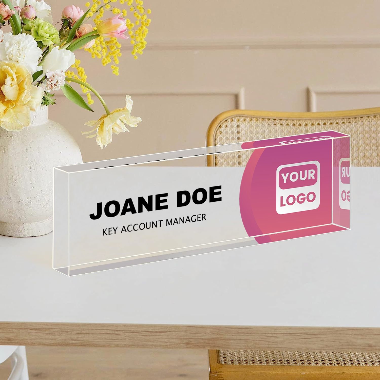 Office Desk Name Plate Personalized Custom Name Plates for - Etsy