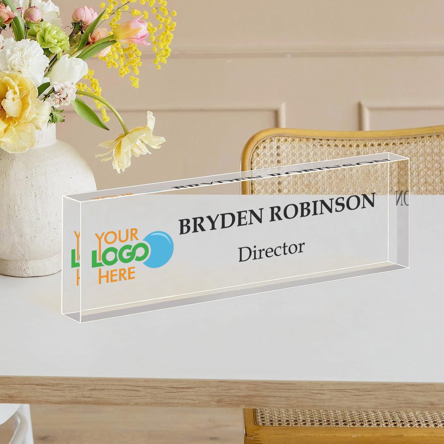 Office Desk Name Plate Personalized Custom Name Plates for - Etsy