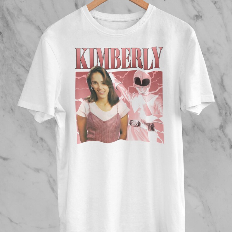 Pink Ranger Kimberly Vintage Style T-shirt | Power Rangers Shirt | 90s Retro | Throwback - Etsy