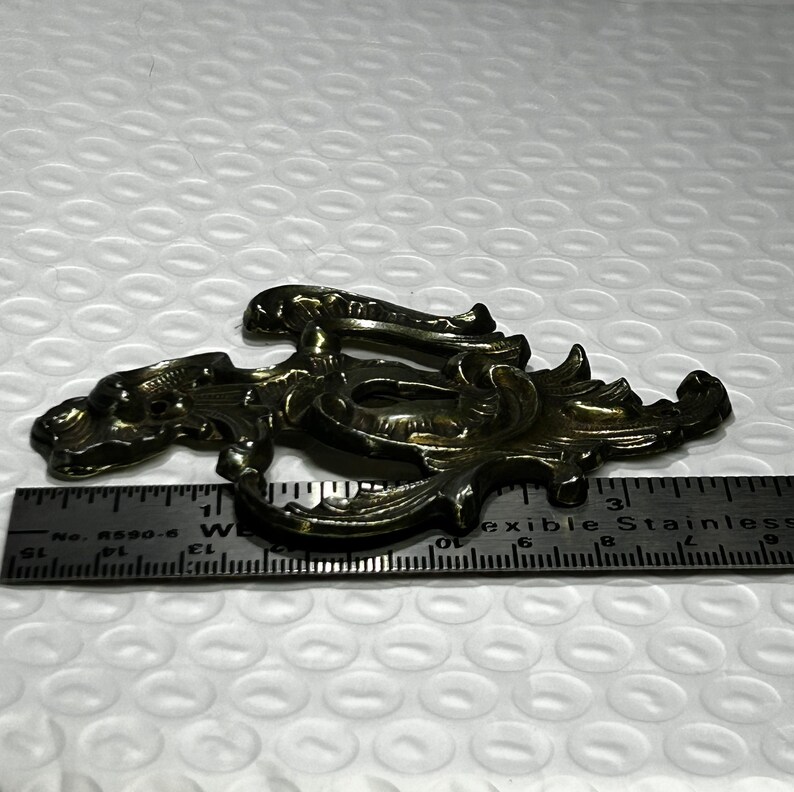 Antique Keeler Brass Skeleton Keyhole Cover Plates Set of 6 - Etsy