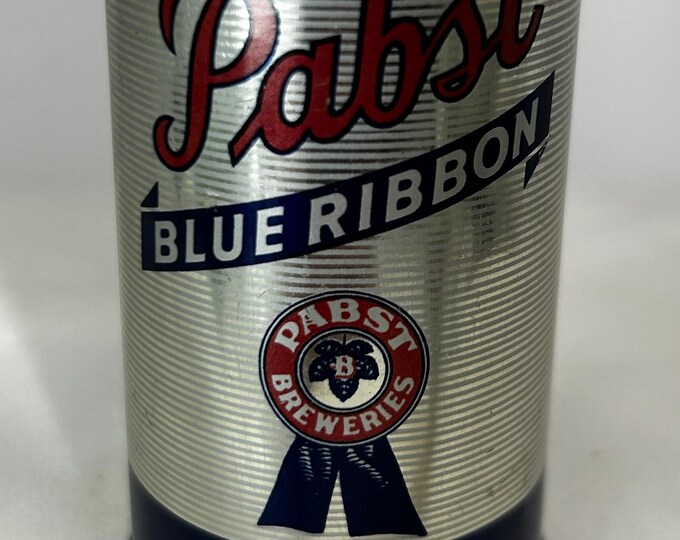 Vintage Mini Pabst Blue Ribbon Beer Can Bank - Etsy