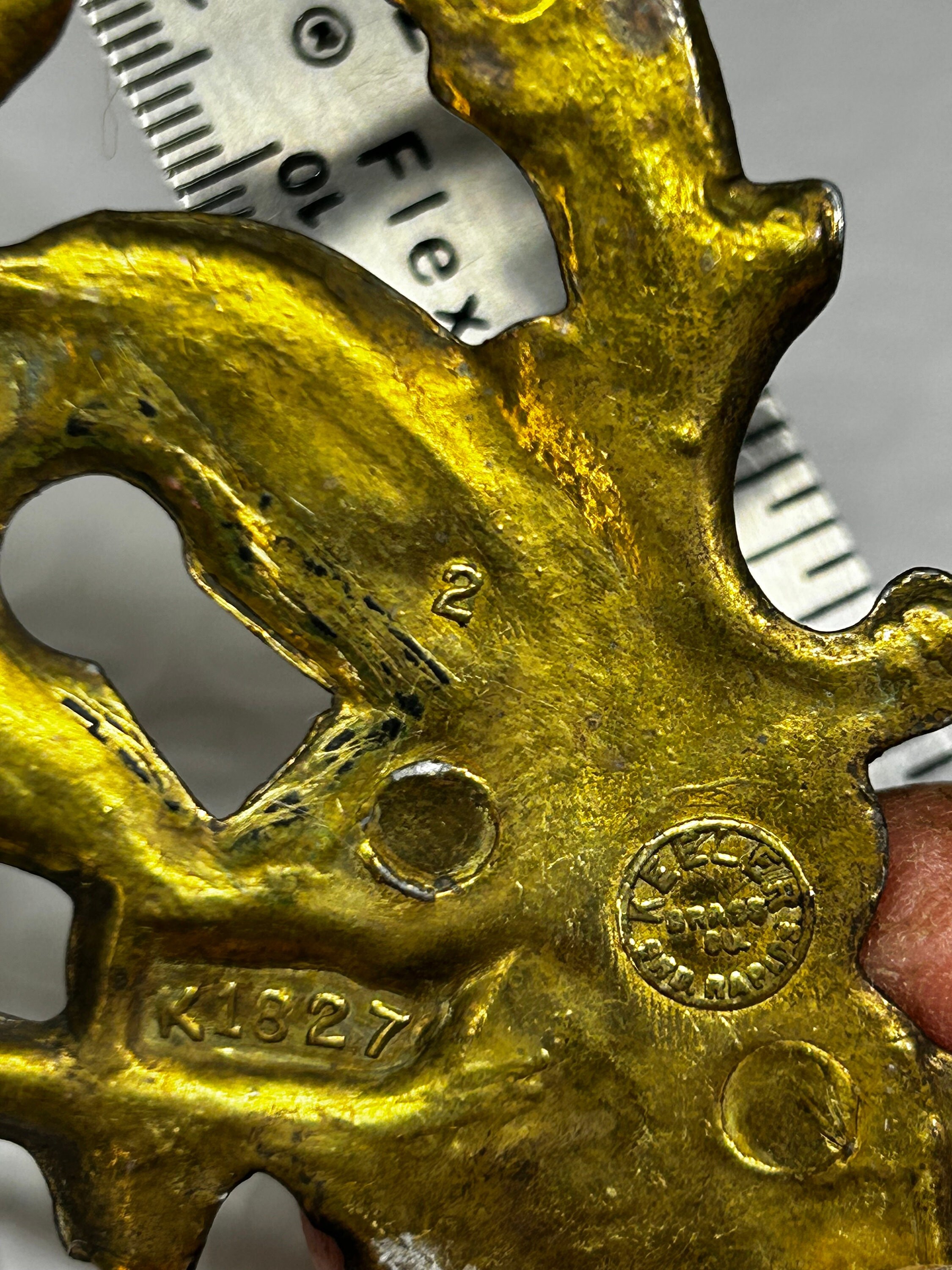 Antique Keeler Brass Skeleton Keyhole Cover Plates Set of 6 - Etsy