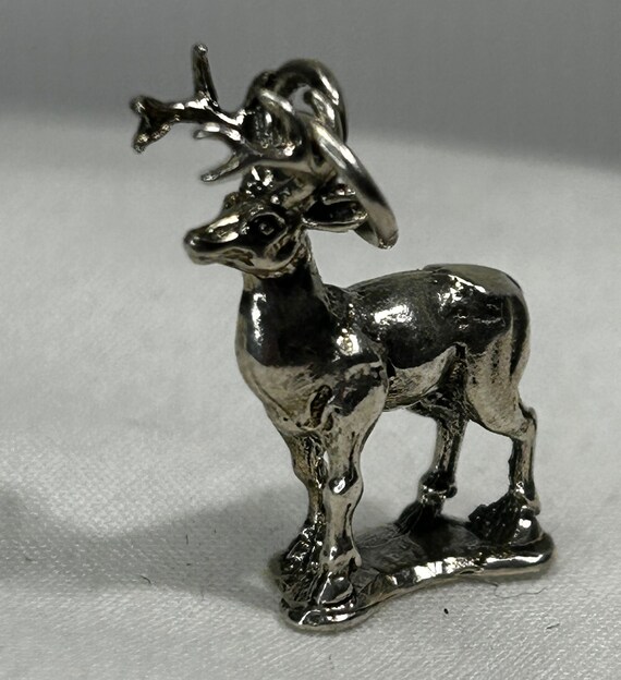 vintage deer stag sterling - Gem