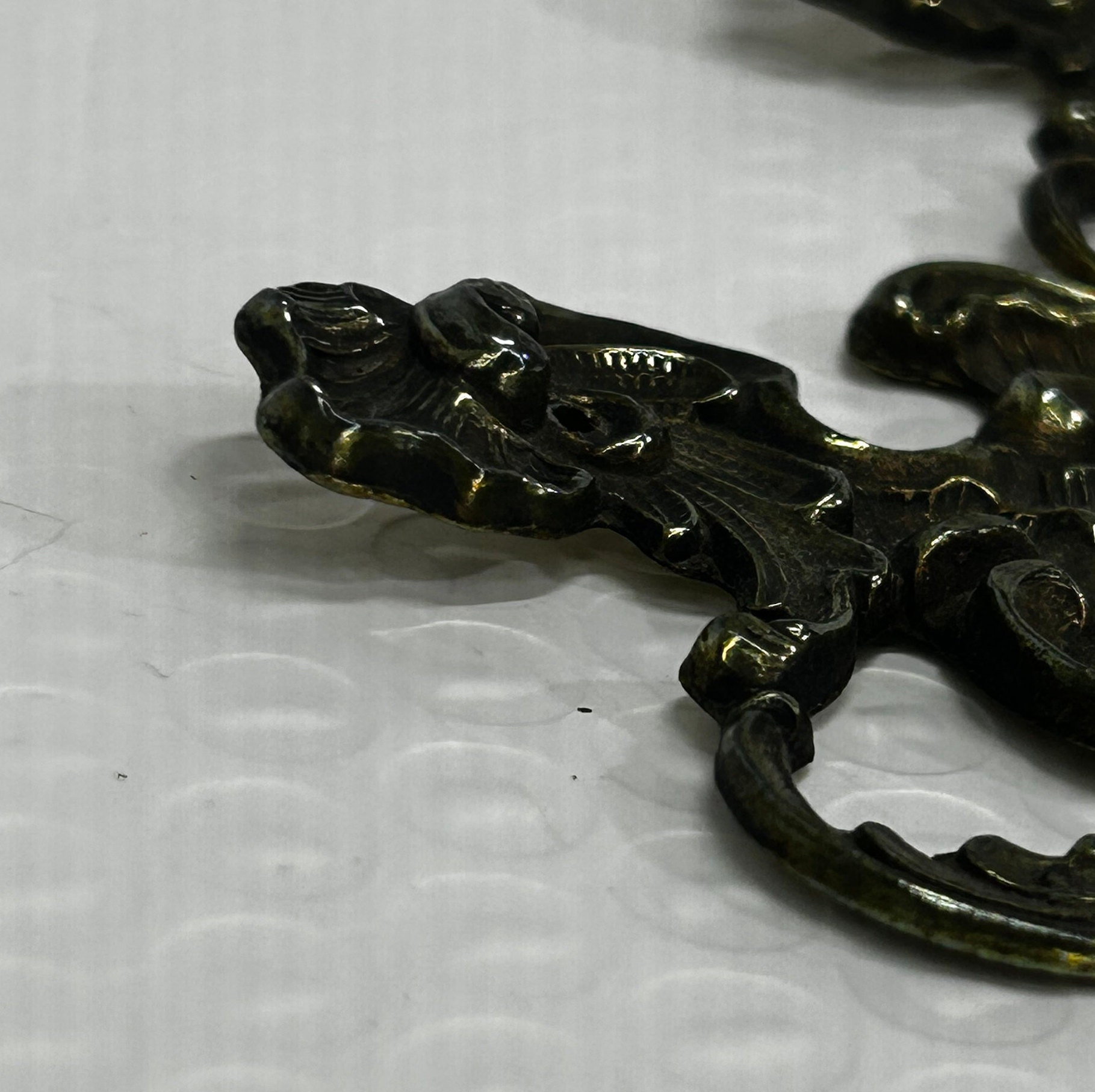 Antique Keeler Brass Skeleton Keyhole Cover Plates Set of 6 - Etsy