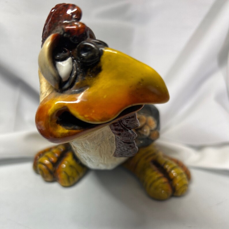 John Raya Beasties of the Kingdom 1987 Resin Chicken Sculpture - Etsy