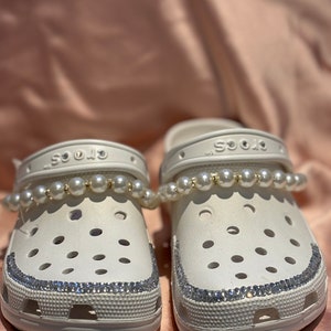 Pearl Shoe Croc Chain Charm - Bride - Wedding - Hen- Honeymoon - Etsy