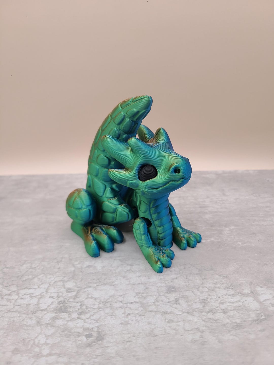 Baby Dragon Figurine - Small Dragon Statue - Etsy
