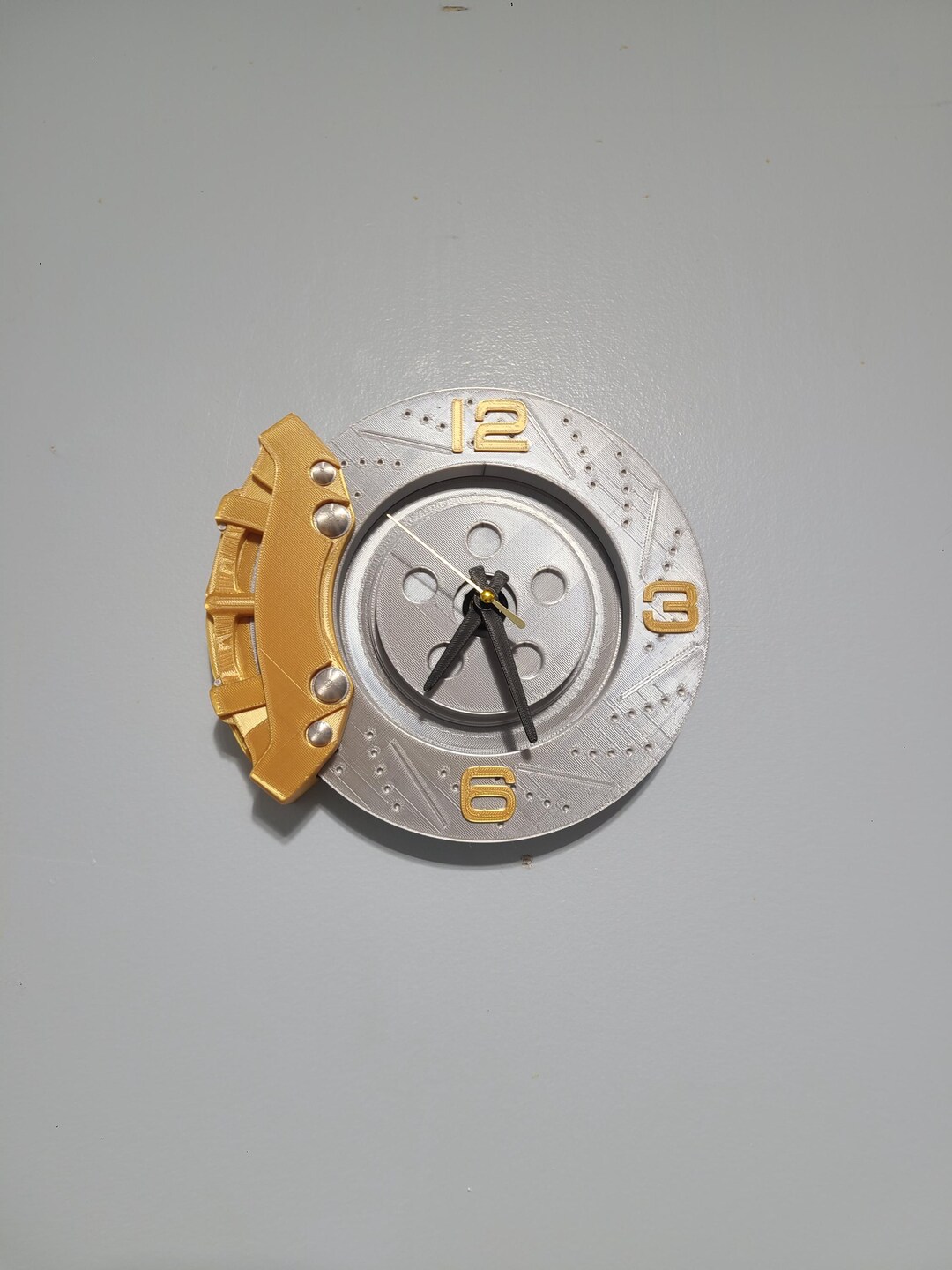 Brake and Rotor Wall Clock - Racing Inspired - Unique Mechanic Gift ...