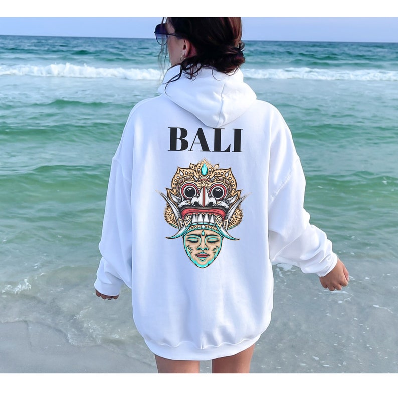 Balinese Mask Hoodie Sweat Shirt, Bali Vacation Sweater, I Love Bali Shirt, Bali Lover Gift ...
