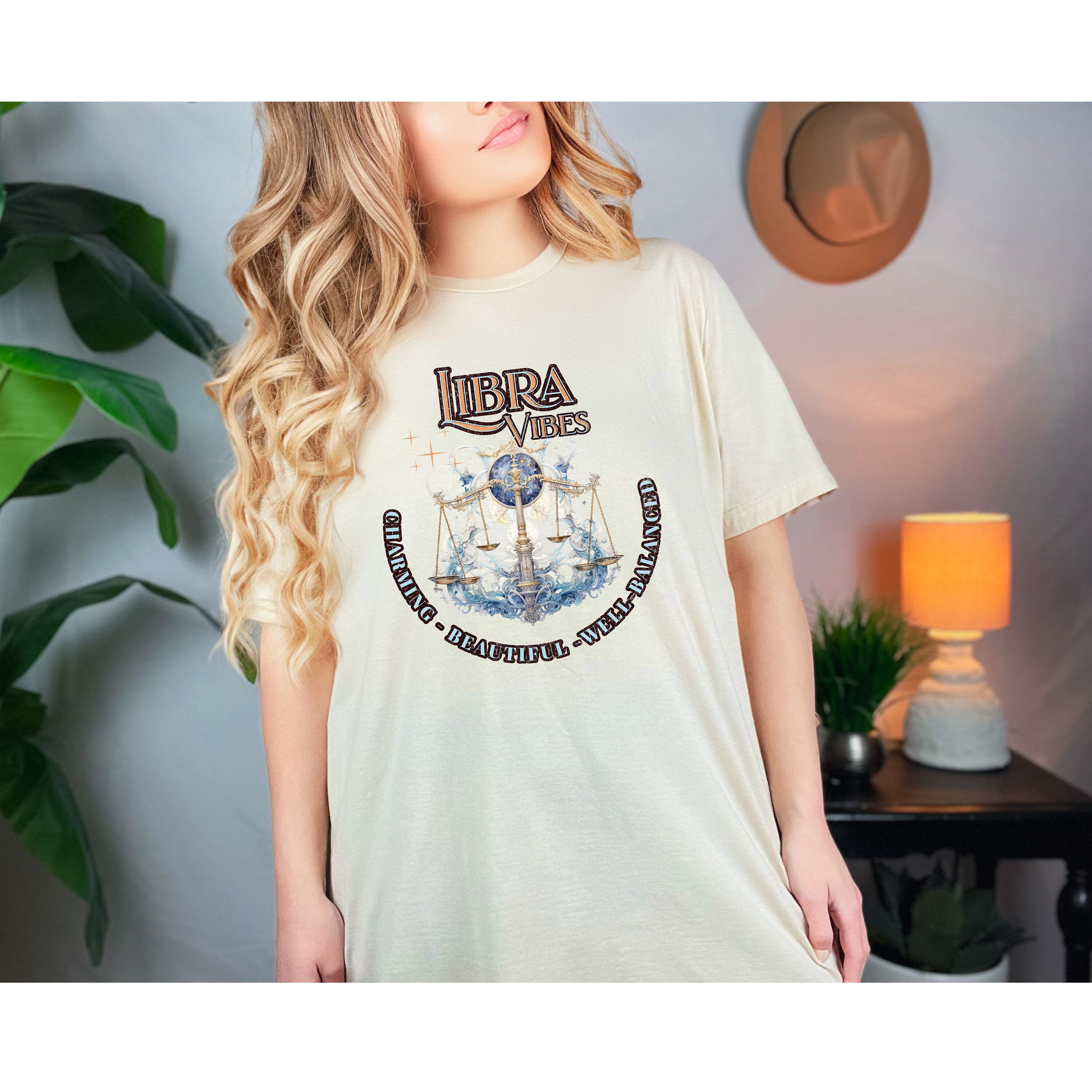 Libra Vibes Celestial Astrology Sun T-shirt Libra T Shirt - Etsy