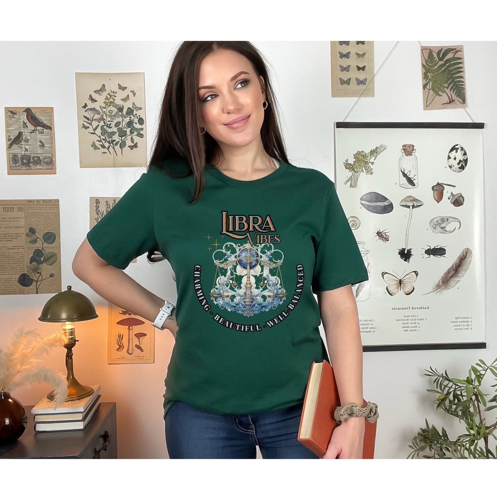 Libra Vibes Celestial Astrology Sun T-shirt Libra T Shirt - Etsy