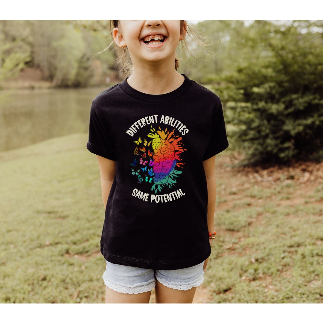 Different Abilities Same Potential Toddler T-shirt, Special Education ...