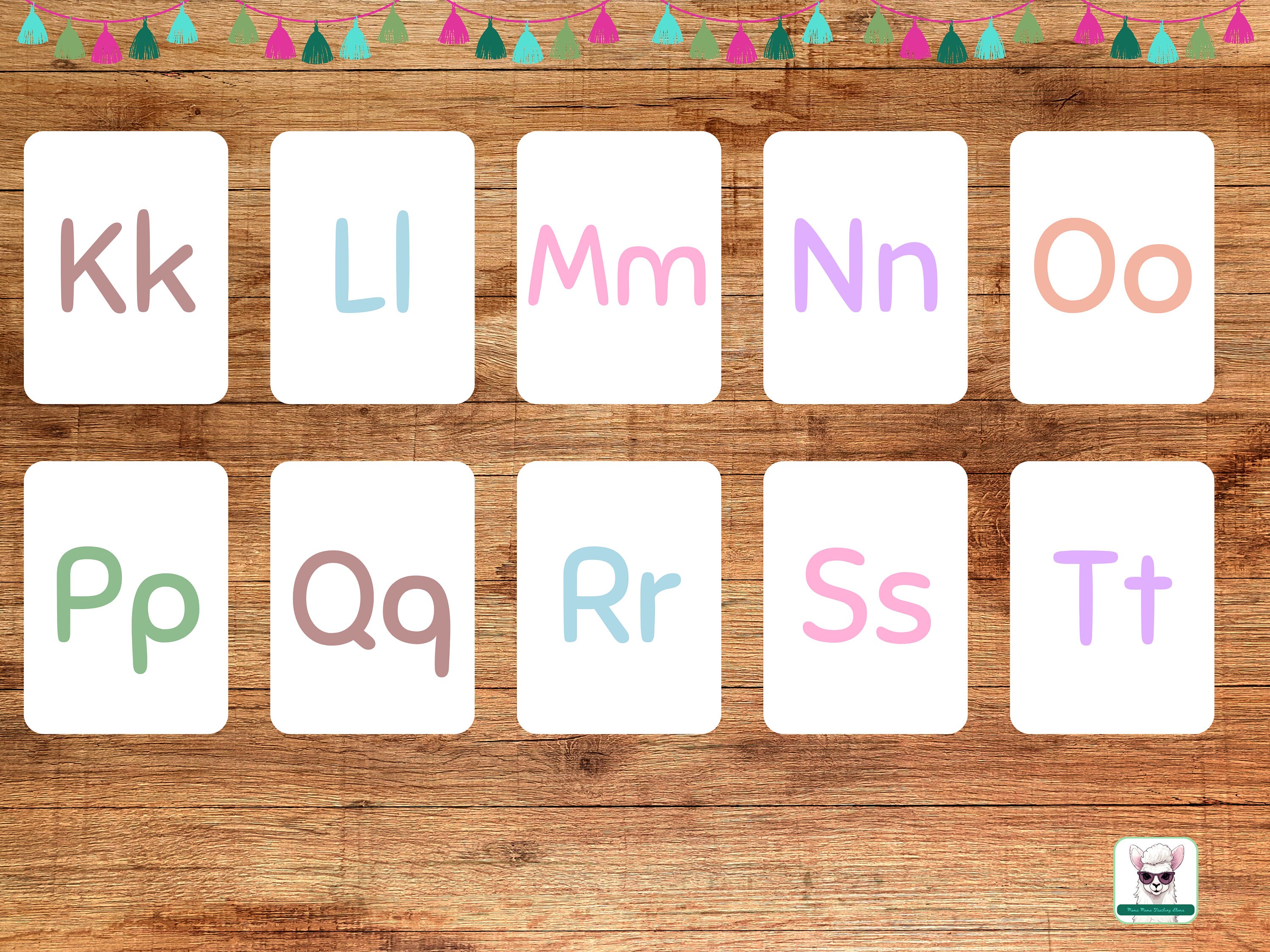 Alphabet Printable Flashcards for Kids, Alphabet Activities, Digital ...