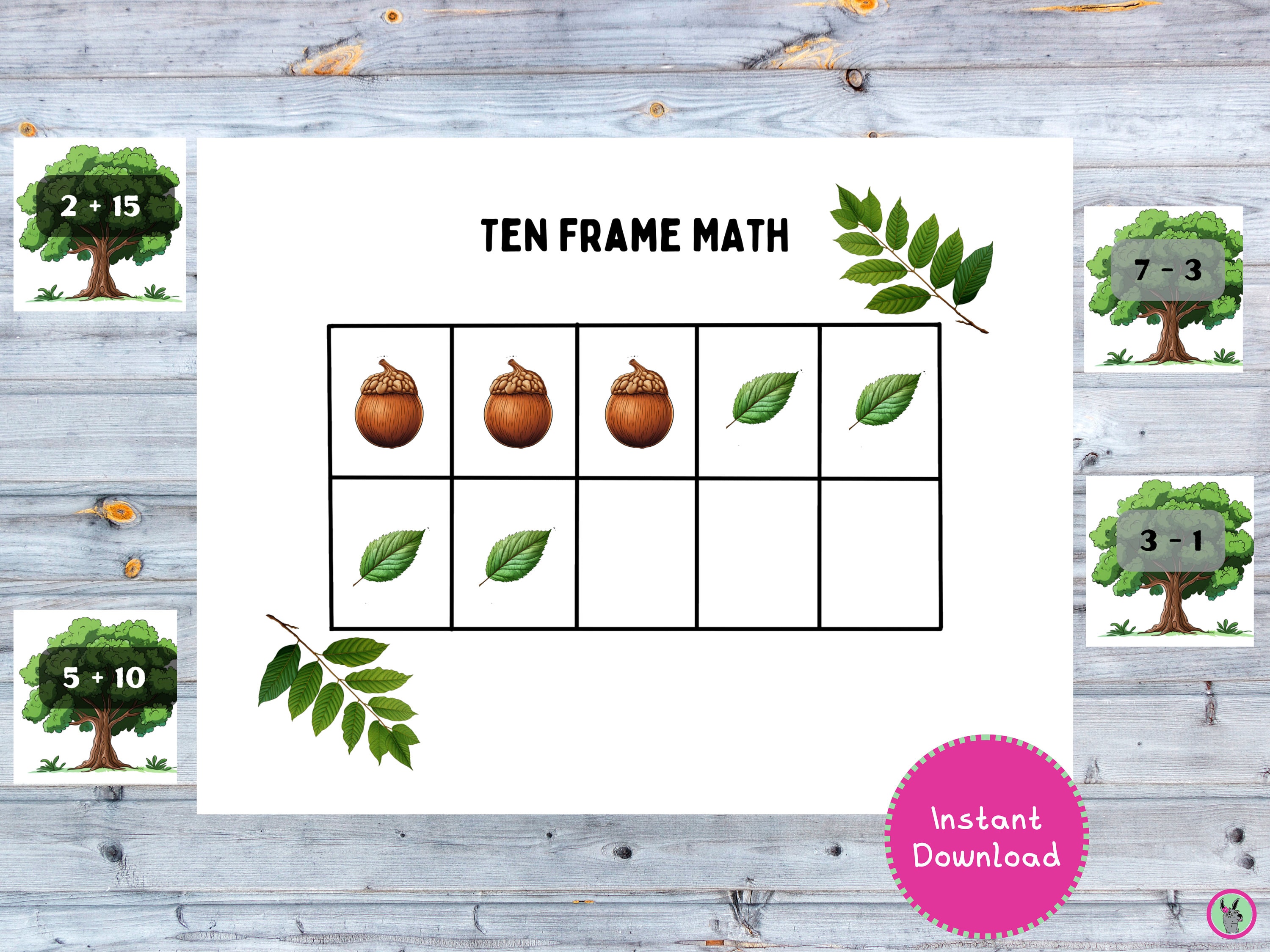 Tree Unit Study Nature Study Life Cycle of Tree Homeschool Printable ...