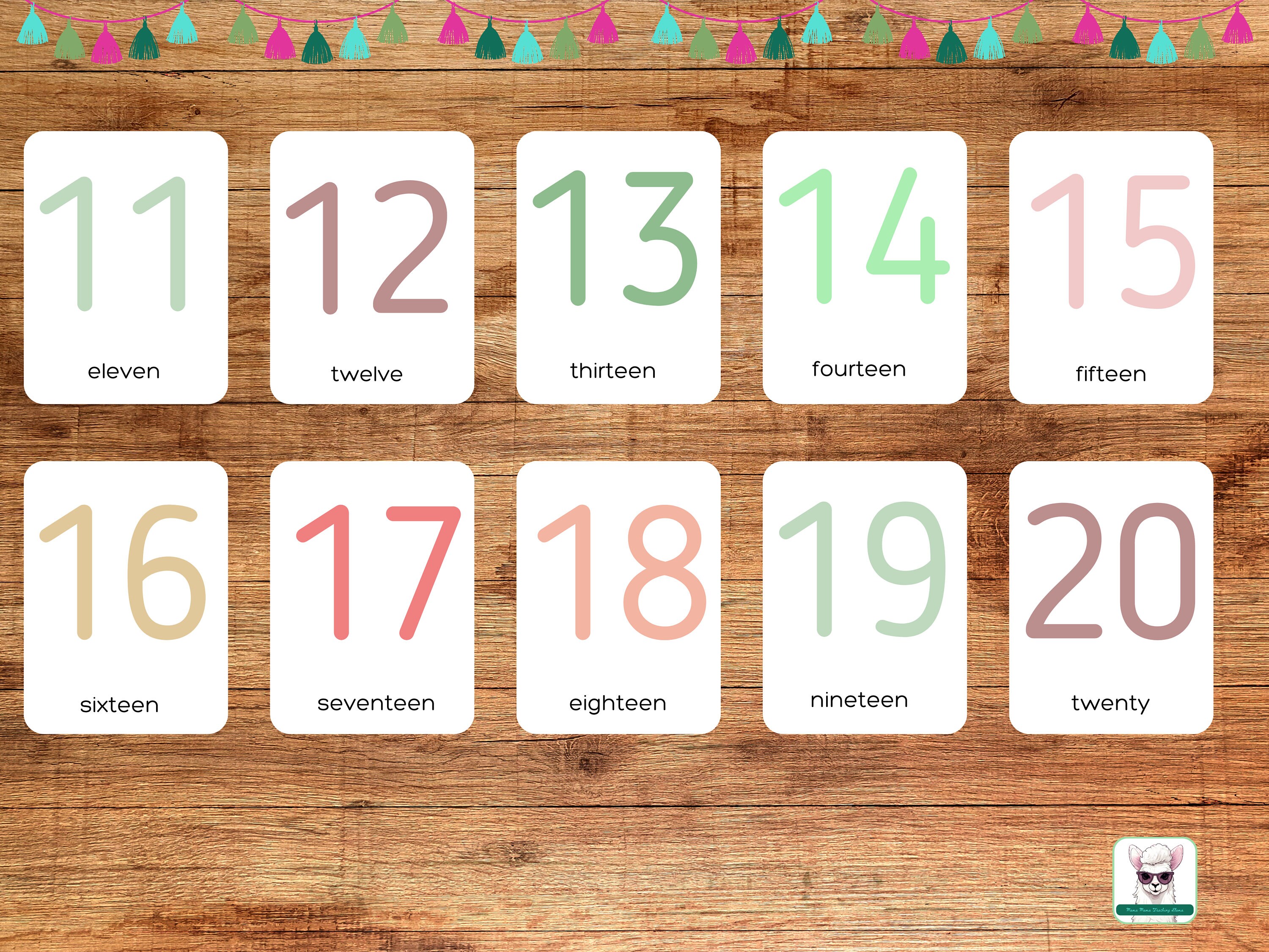 Number Printable Flashcards 1 100 for Kids, Number Activities, Digital ...