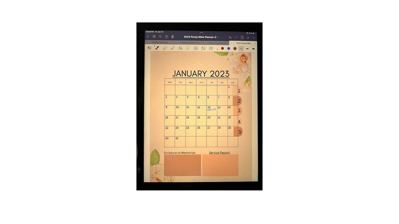 2023 Digital Bible Reading Planner - Etsy