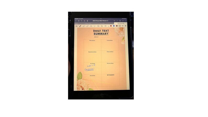 2023 Digital Bible Reading Planner - Etsy