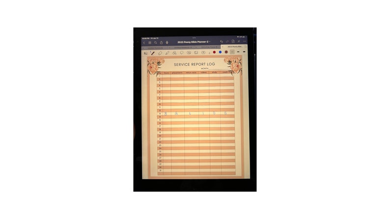 2023 Digital Bible Reading Planner - Etsy