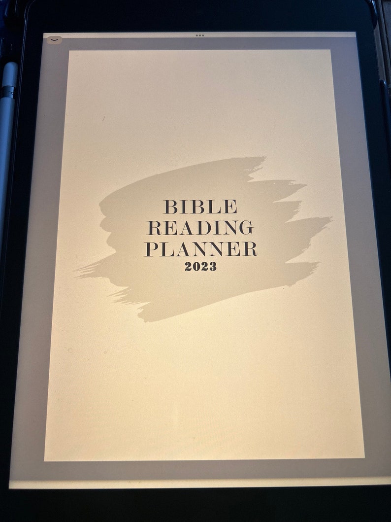 Simplified Bible Reading Planner 2023 - Etsy