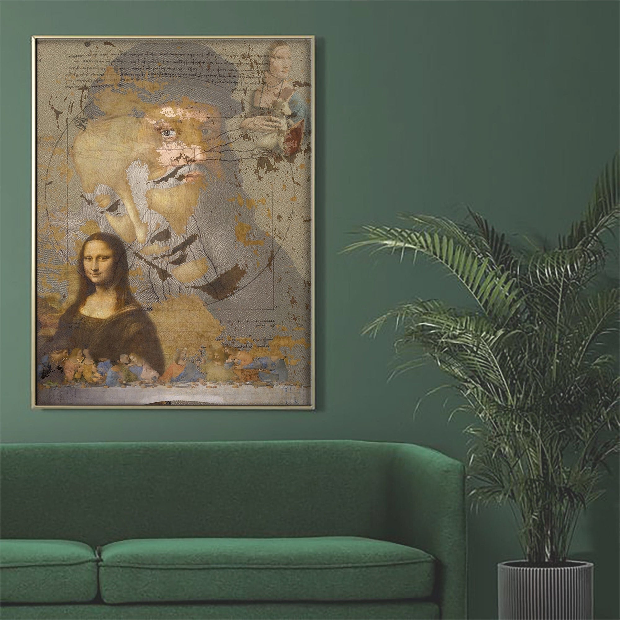 LEONARDO DA Vinci,mona Lisa,the Last Supper,vitruvian Man,la ...