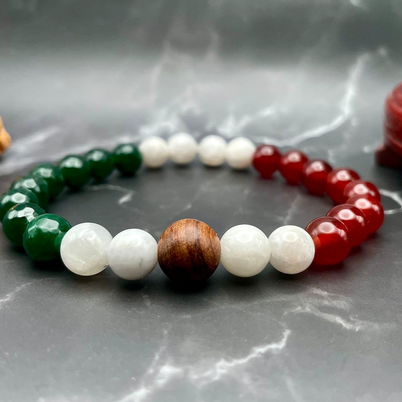 Red Mexican Bracelet - Etsy