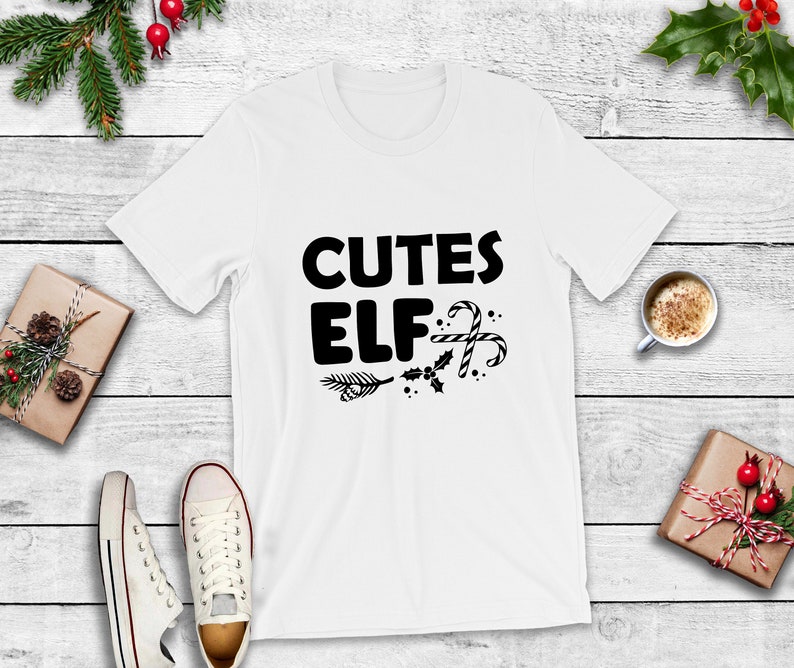 Cutes Elf Svg Cut File For Cricut Cute Elves Svg Festive Etsy