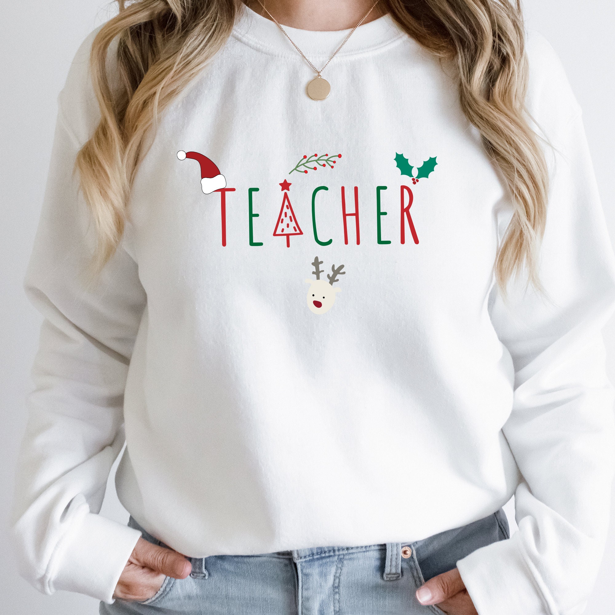 Teacher Christmas, Svg Files for Cricut, Christmas Shirt SVG, Christmas ...