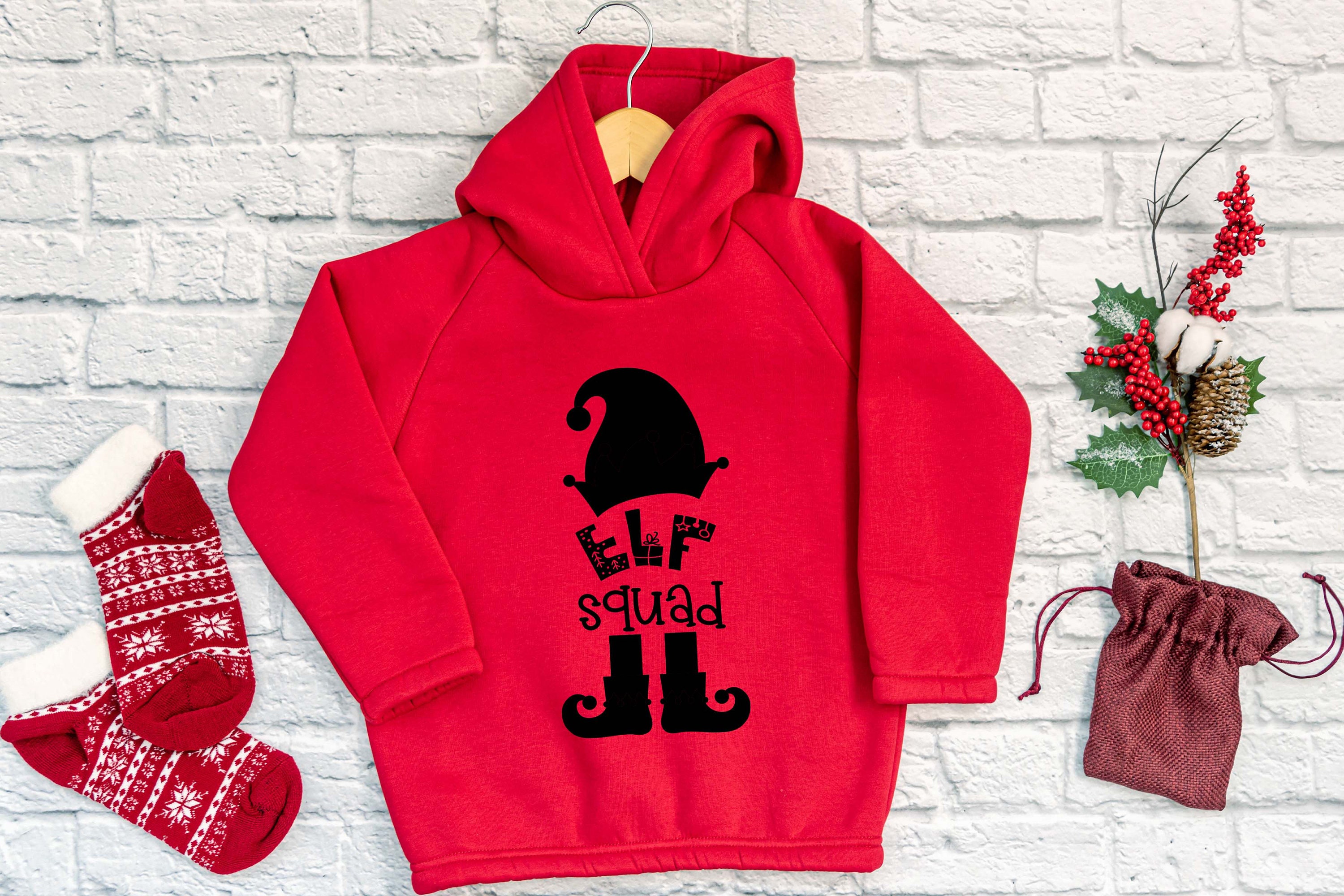 Elf Squad SVG Cut File for Cricut, Elf Magic SVG, Christmas Elves Svg ...