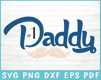 Dad SVG Cut File Cricut Dad SVG Silhouette Dad Clip Art Dad Vector Dad ...