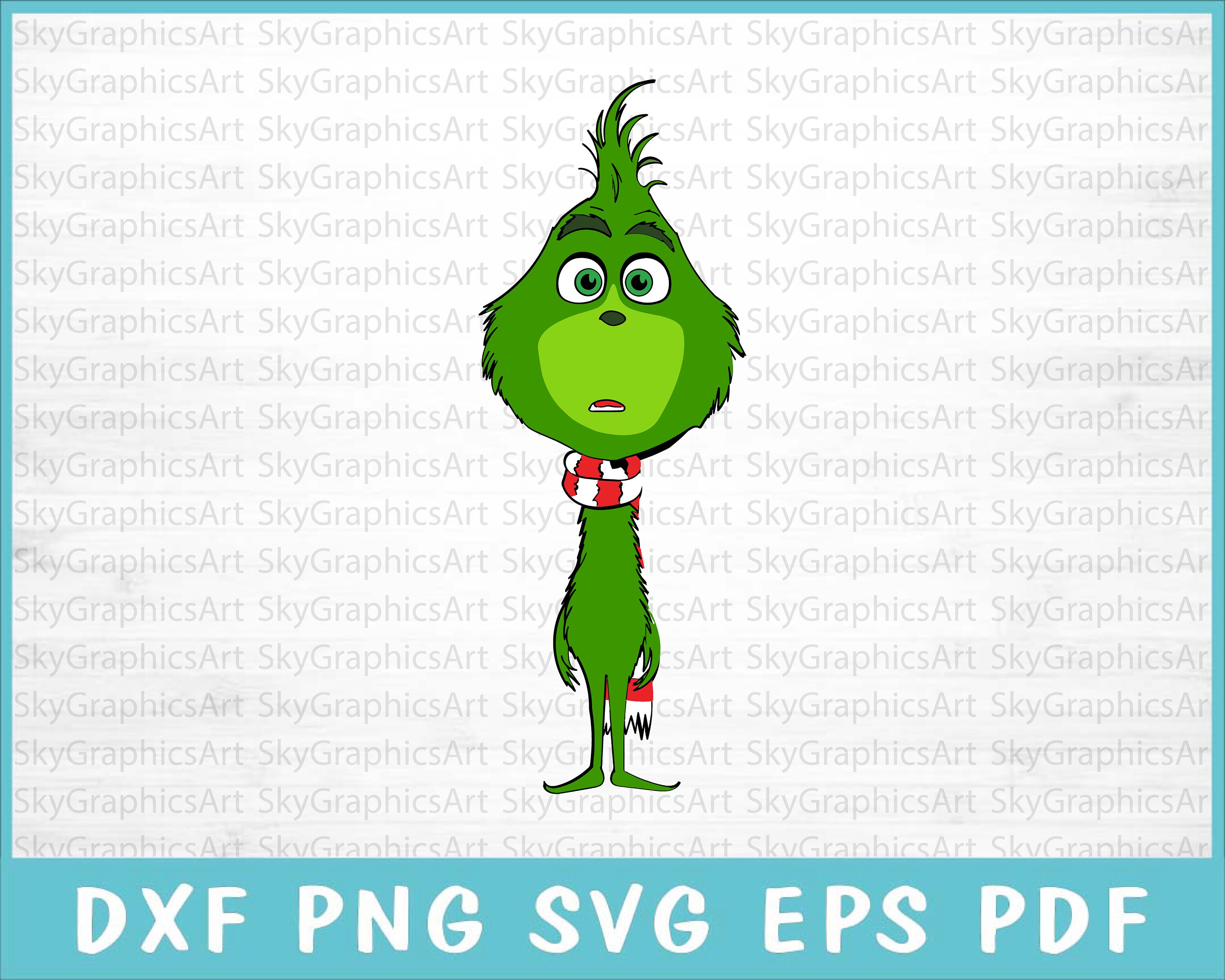 The Grinch Svg, Grinch Christmas Svg, Grinch Clipart Files, Christmas ...
